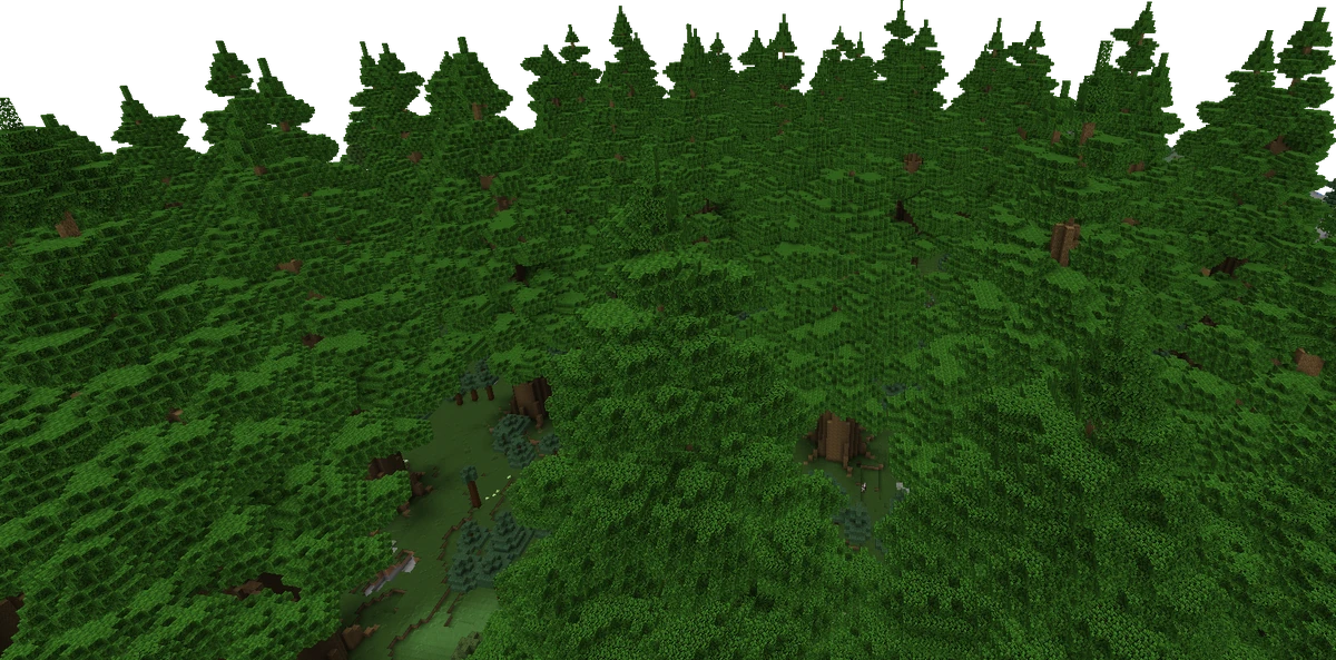 Giant Tree Forest | Official Attack on Minecraft Wiki | Fandom