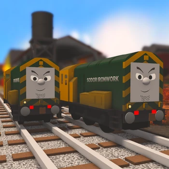 Arry & Bert | Official Blue Train With Friends Wiki | Fandom