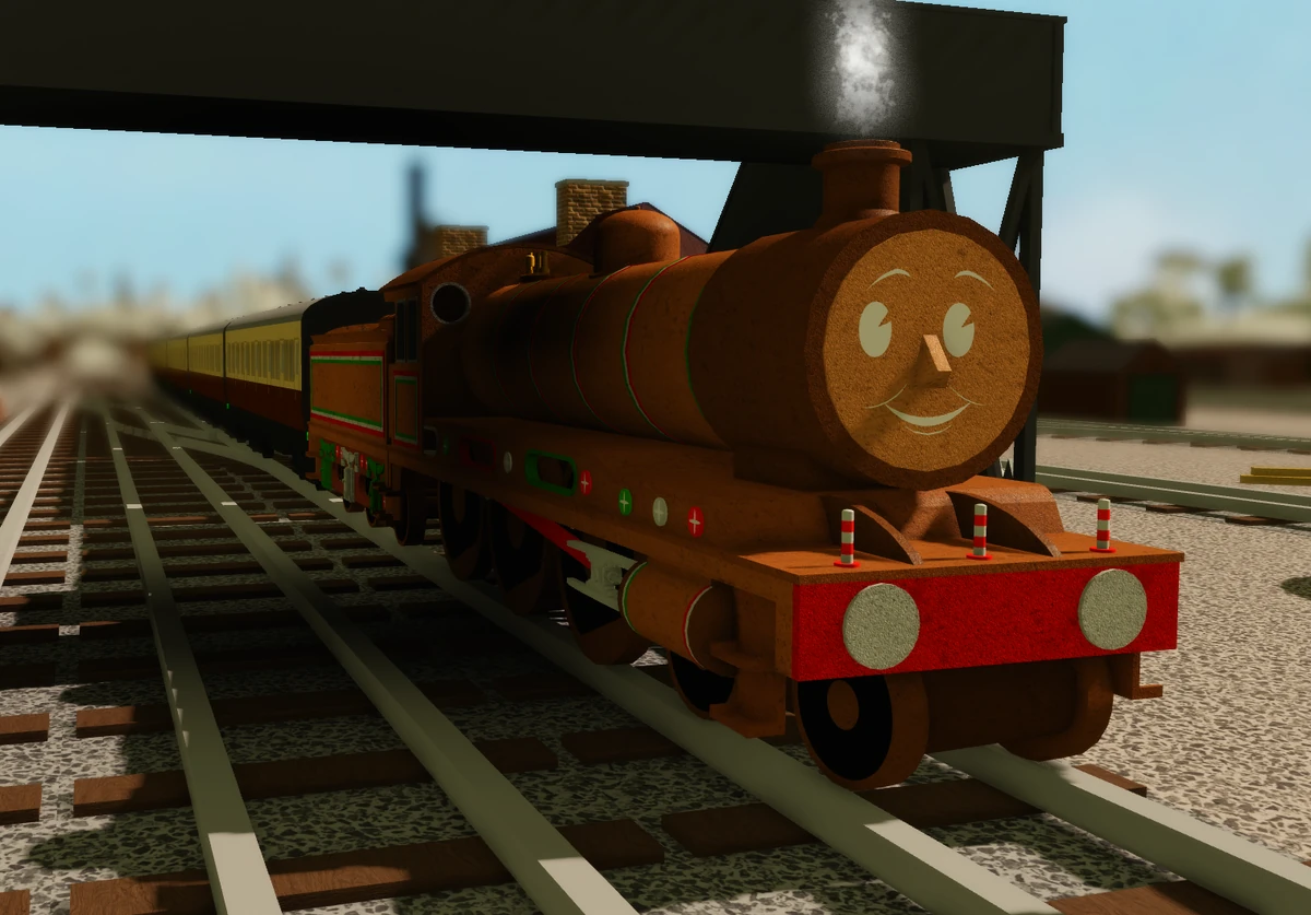 Gingerbread Engine | Official Blue Train With Friends Wiki | Fandom