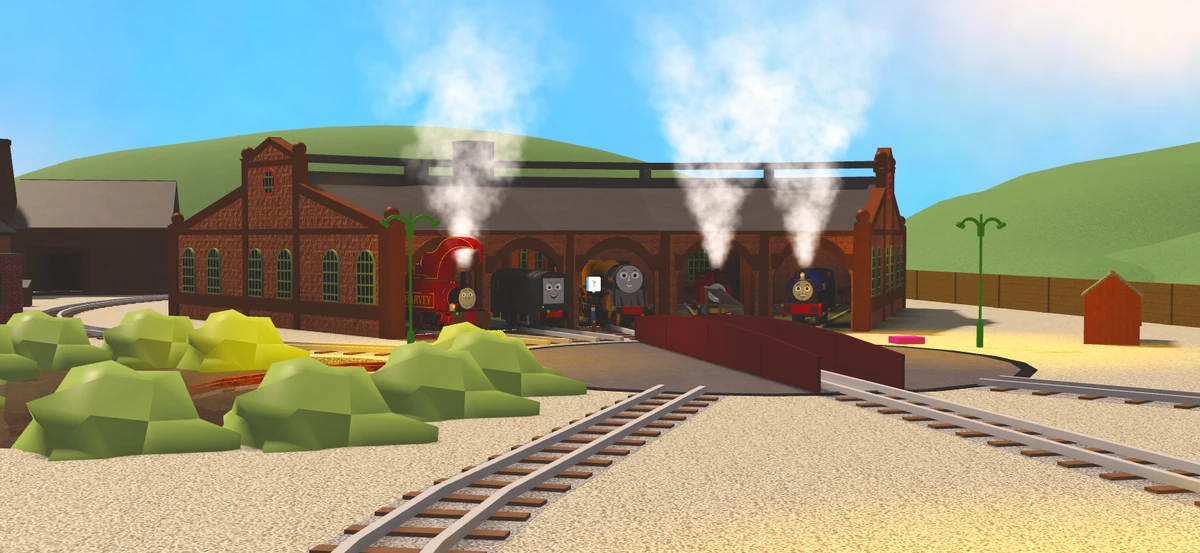 Knapford Sheds | Official Blue Train With Friends Wiki | Fandom