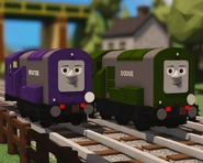 Splatter & Dodge | Official Blue Train With Friends Wiki | Fandom