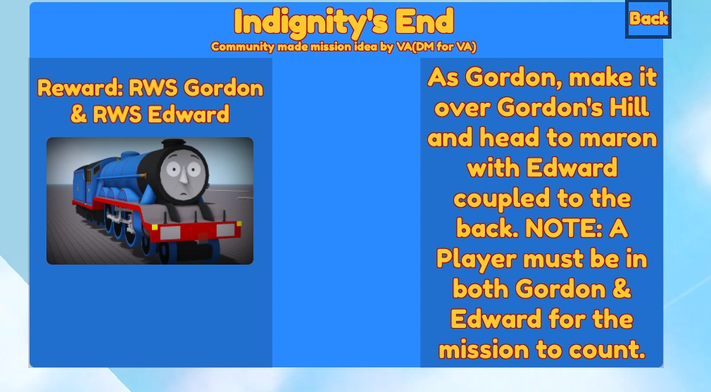Indignity's End | Official Blue Train With Friends Wiki | Fandom