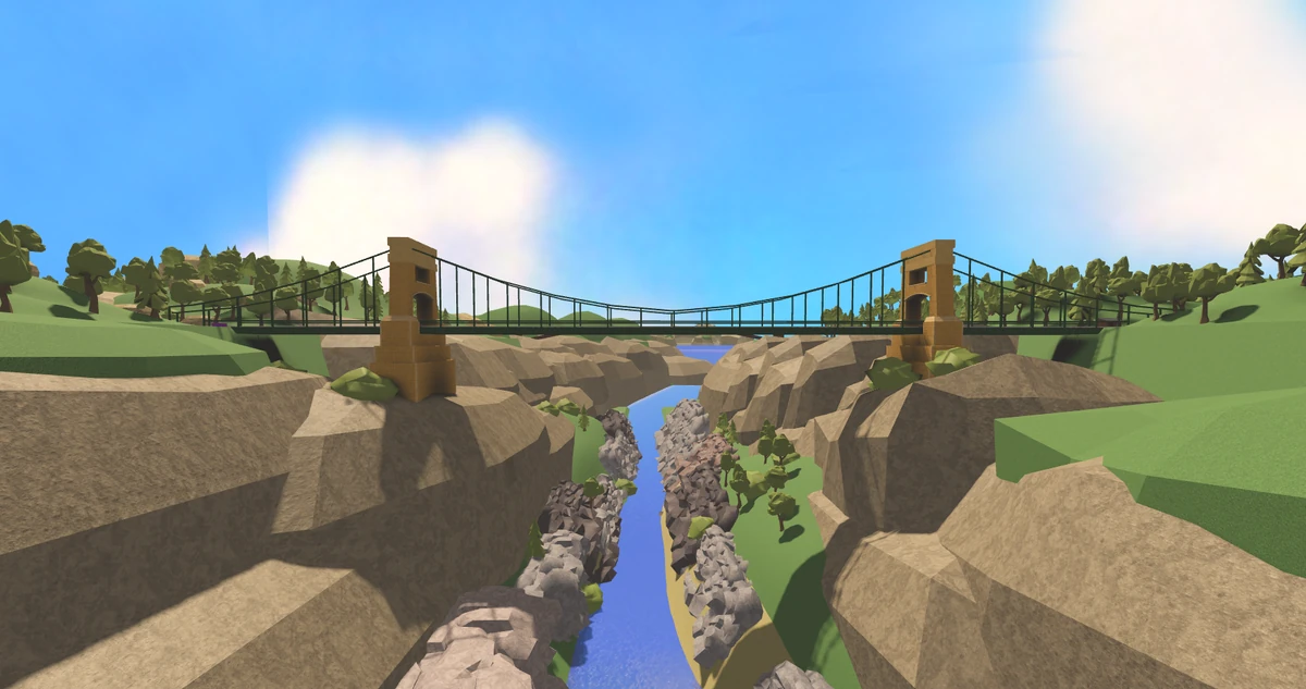 Sodor's Suspension Bridge | Official Blue Train With Friends Wiki | Fandom