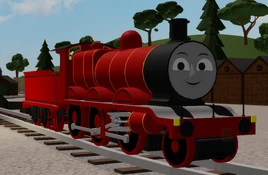 The Red Engine | Official Blue Train With Friends Wiki | Fandom