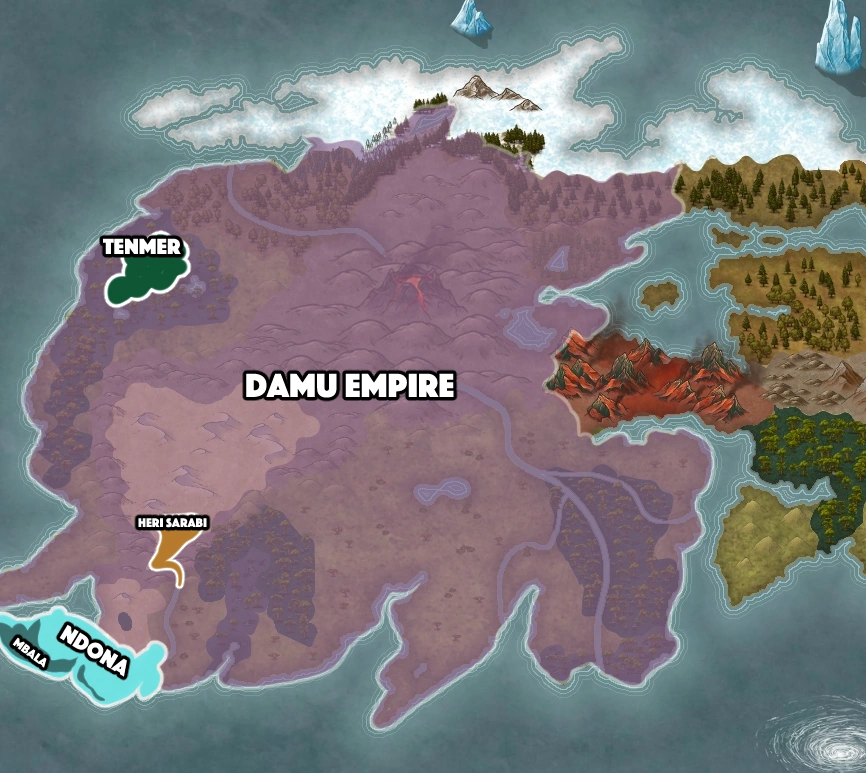 The Damu Empire | Official Broken Crown/Chosen One Wiki | Fandom