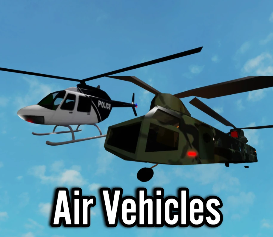 Air Vehicles | Official Brookhaven Wiki | Fandom