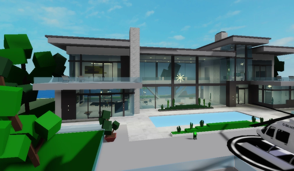 Modern Mansion | Official Brookhaven Wiki | Fandom