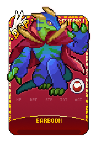 Barbgon | Official DGPals Wiki | Fandom