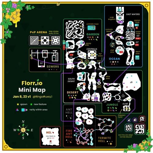 World Map | Official Florr.io Wiki | Fandom
