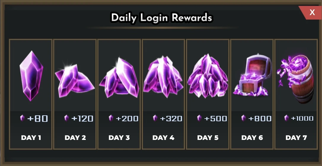 Daily rewards | Official Fruit Battlegrounds Wiki | Fandom