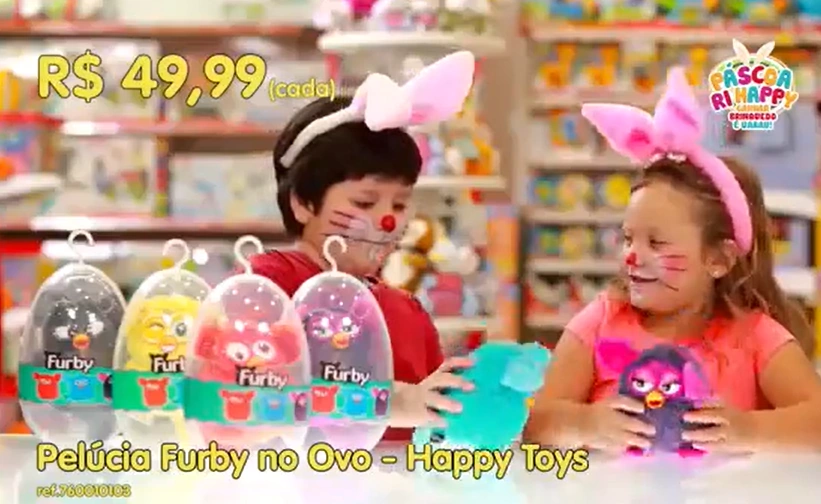 Easter Ri Happy: Winning a toy is Wow! (2014 Campaign) | Official Furby ...