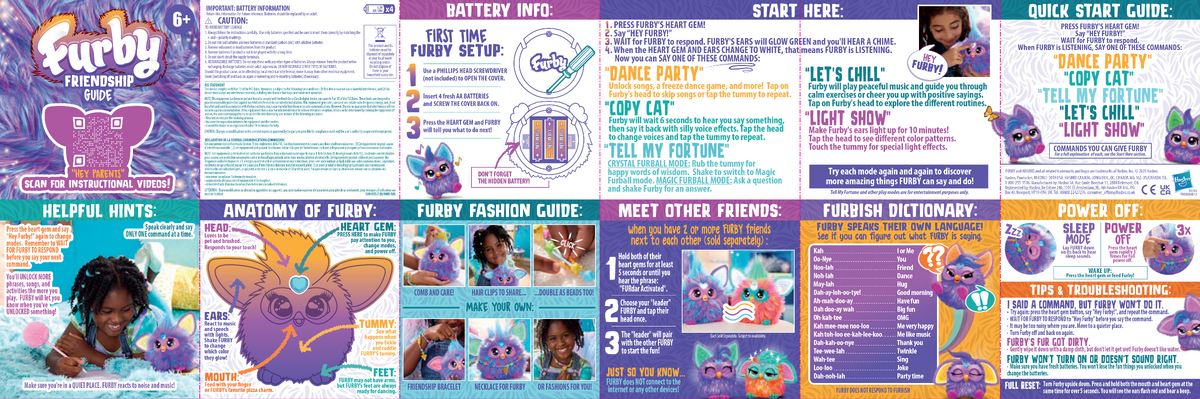 Hey Furby (2023)/Manual copy | Official Furby Wiki | Fandom