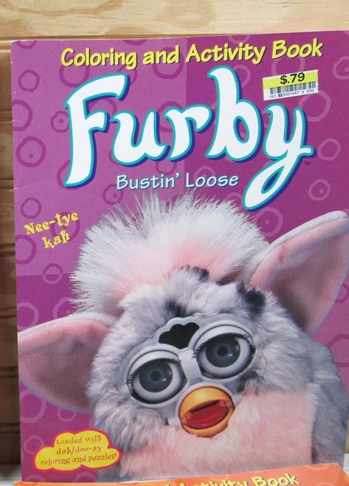 furby coloring book