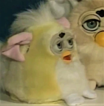 Yellow Furby Baby (prototype) | Official Furby Wiki | Fandom