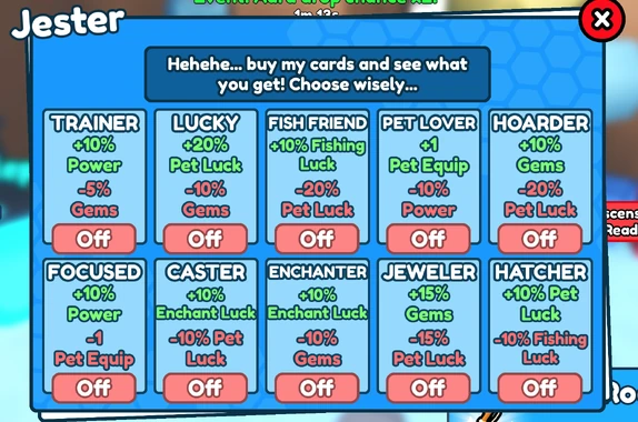 Catch A Fish Simulator Jester | Official Habit Games Wiki | Fandom