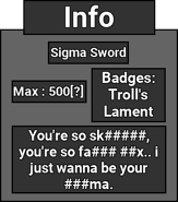 Sigma | Official Killstreak Sword Fighting BETA Wiki | Fandom