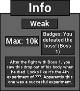 Weak | Official Killstreak Sword Fighting BETA Wiki | Fandom