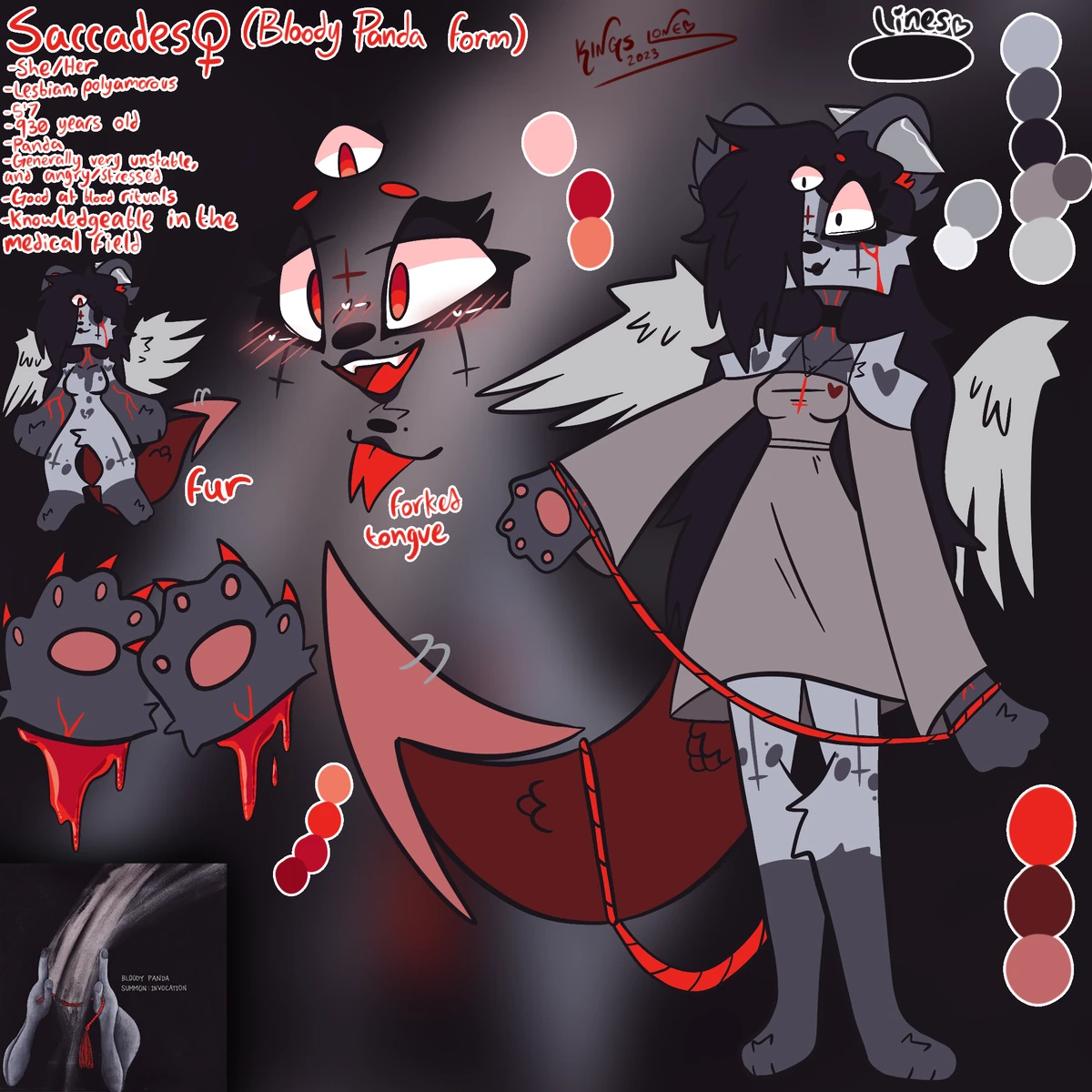 Saccades | Official Kings Lone Wiki | Fandom