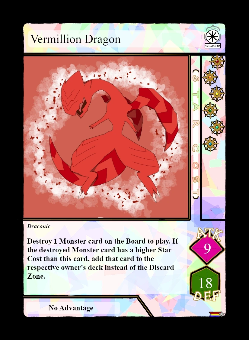 Vermillion Dragon | The Monstars! TCG Wiki | Fandom