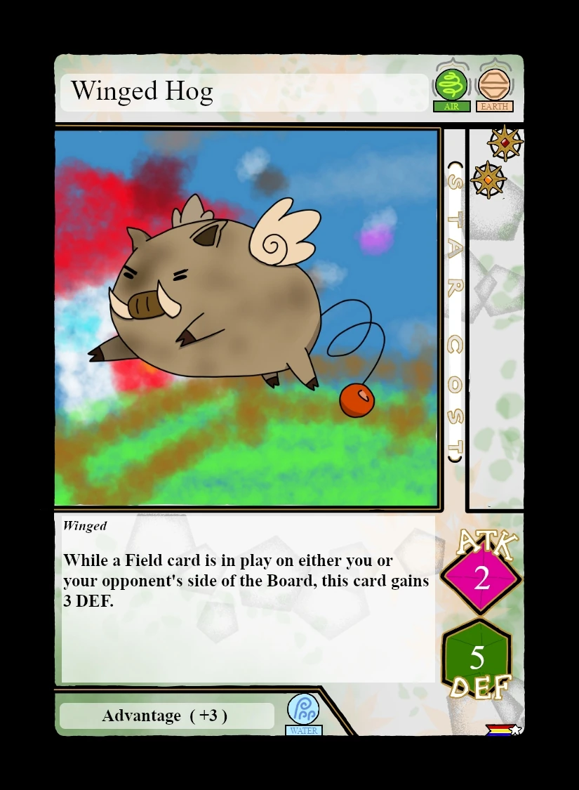 Winged Hog | The Monstars! TCG Wiki | Fandom