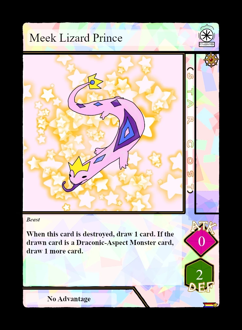 Meek Lizard Prince | The Monstars! TCG Wiki | Fandom
