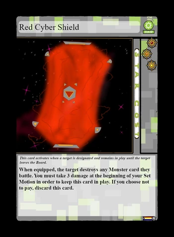 Red Cyber Shield | The Monstars! TCG Wiki | Fandom