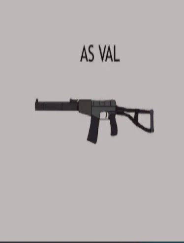 AS-Val | Noobs vs Zombies Realish Wiki | Fandom