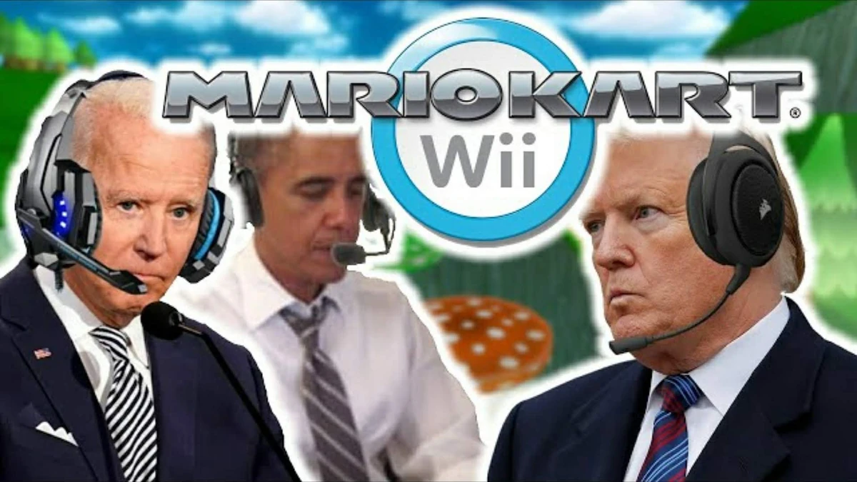 US Presidents Play Mario Kart Wii 3 | Official President's Play Wiki ...