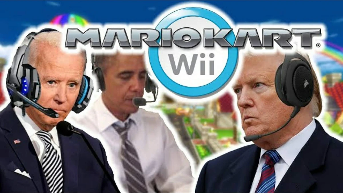 US Presidents Play Mario Kart Wii 1 | Official President's Play Wiki ...