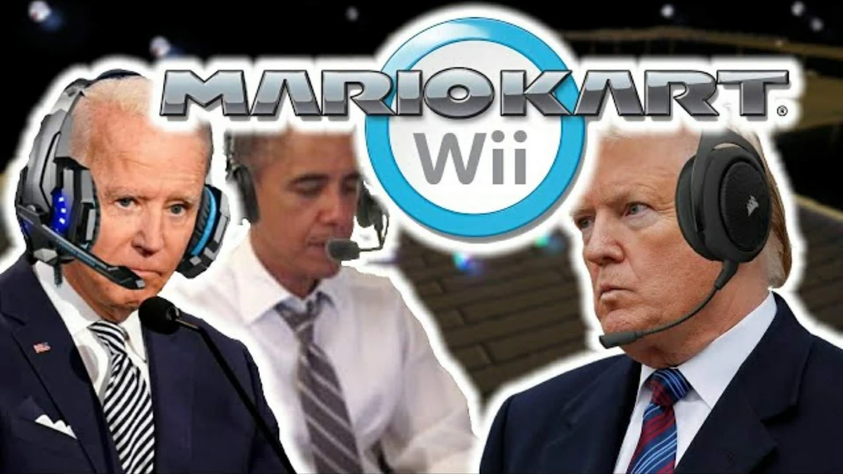 US Presidents Play Mario Kart Wii 4 | Official President's Play Wiki ...