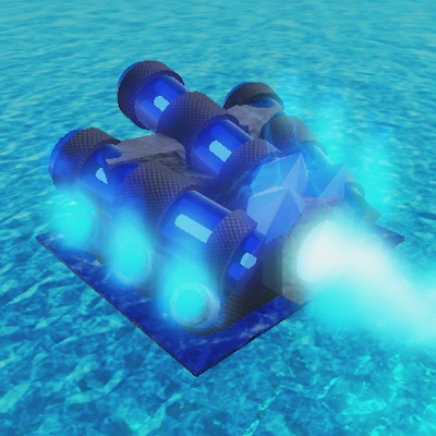 Sapphire Chain Blaster | Official Productive Industries Wikia | Fandom