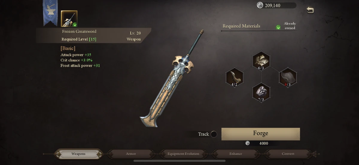 Frozen Greatsword | Official Rangers of Oblivion Wiki | Fandom