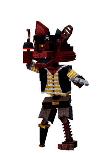 Withered Foxy Official Roblox Fnaf World Return To Animatronica Wiki