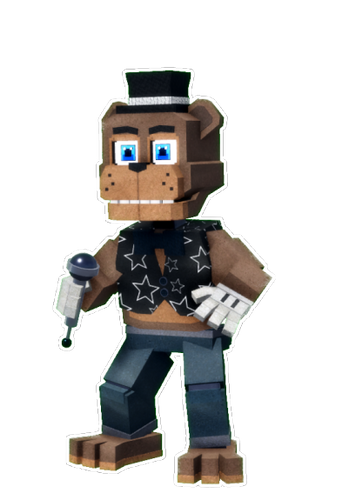 Freddy Fazbear Official Roblox Fnaf World Return To Animatronica