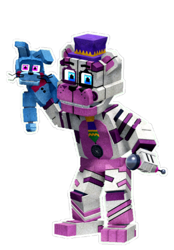 Funtime Freddy Official Roblox Fnaf World Return To Animatronica