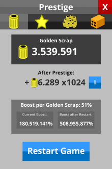 Golden Scrap | Official Scrap 2 Wiki | Fandom