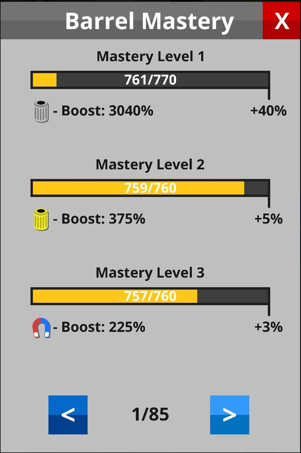 Mastery Boosts | Official Scrap 2 Wiki | Fandom
