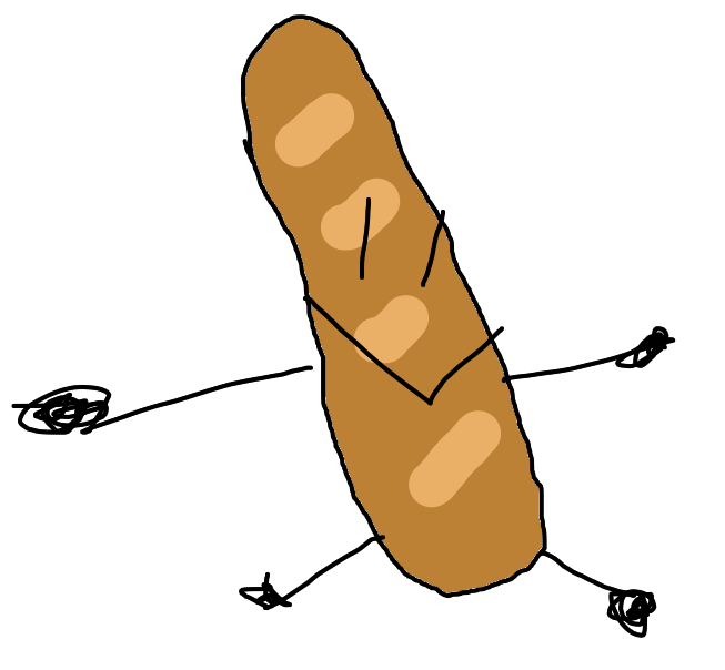 Baguette | Official Super Objectifying Object Ovation Wiki | Fandom