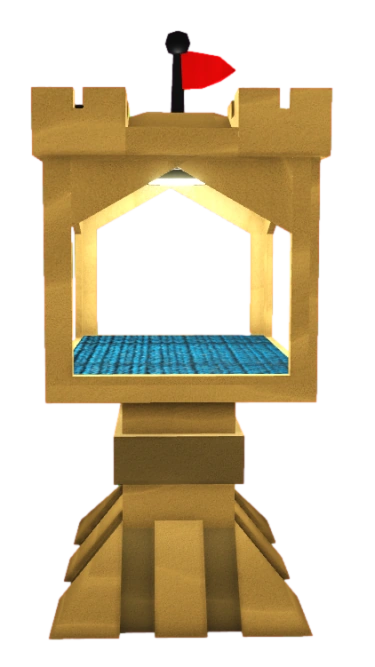 Sandcastle Trinket Case | Official Untitled Trinket Game Wiki | Fandom