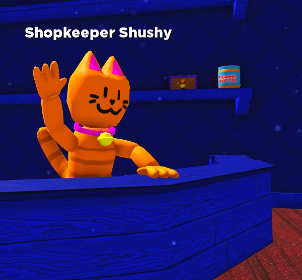 Shopkeeper Shushy | Official Untitled Trinket Game Wiki | Fandom