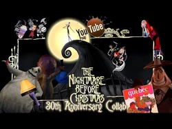 The Nightmare Before Christmas Youtube Poop Collab | Official YouTube ...