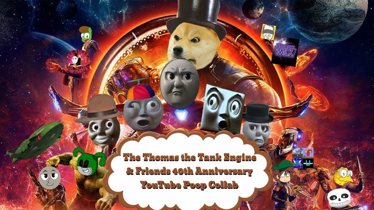The Thomas the Tank Engine & Friends 40th Anniversary YouTube Poop Collab | Official YouTube ...
