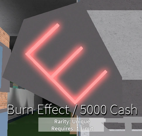 Burn Effect | Ænigma Wiki | Fandom