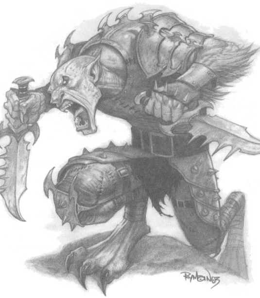 Half-gnoll | Officialbestiary Wiki | Fandom