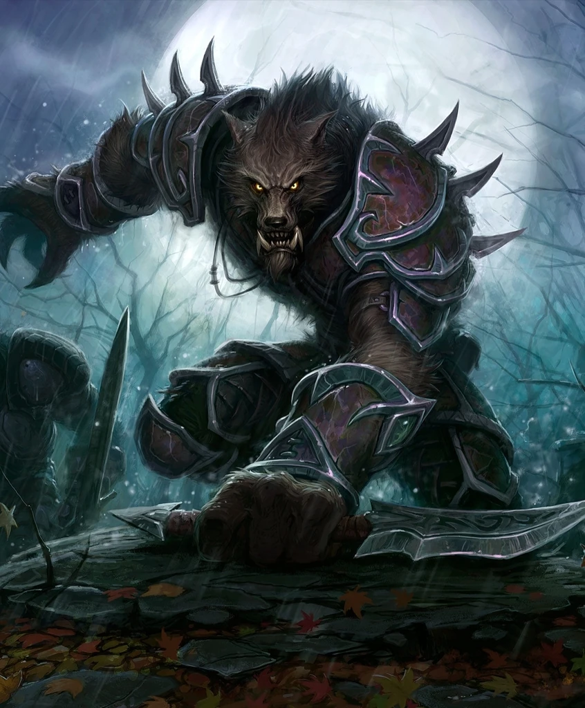 Worgen Rogue Art