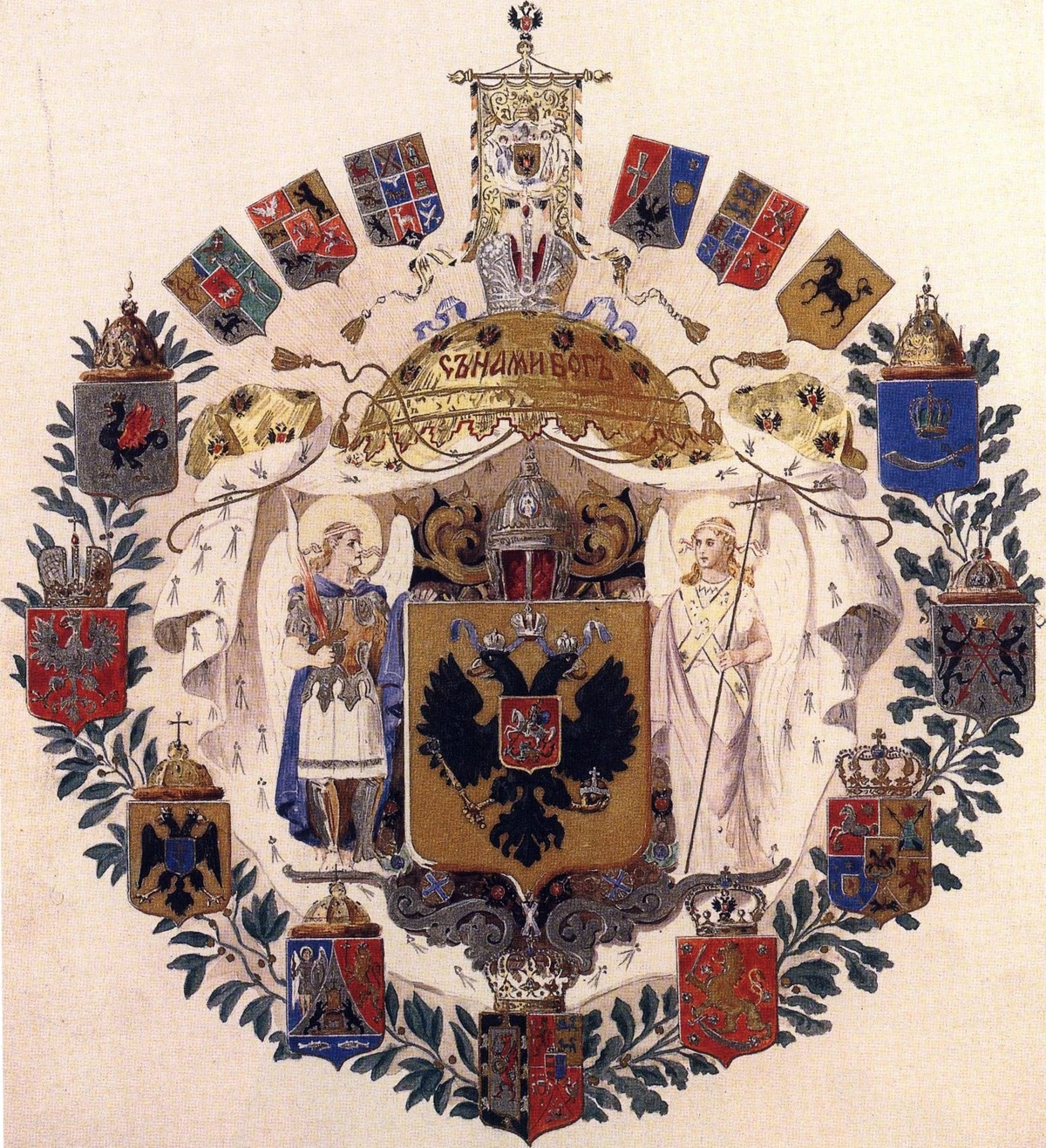 Russia (1882-1917) | Sourced Blazons Wiki | Fandom