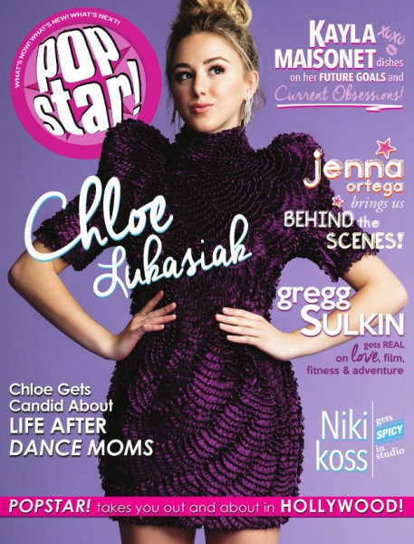 Popstar Magazine August 2017 | Chloe Lukasiak Wiki | Fandom
