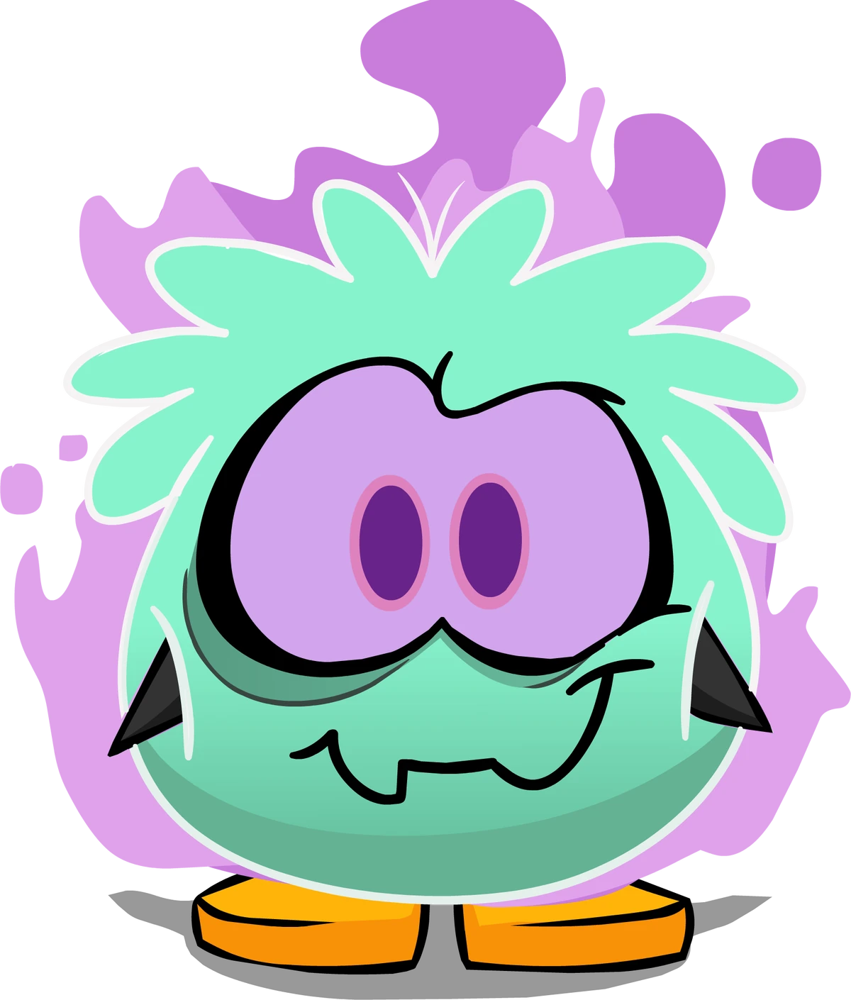 Green Ghost Puffle Costume | Club Penguin Online Wiki | Fandom