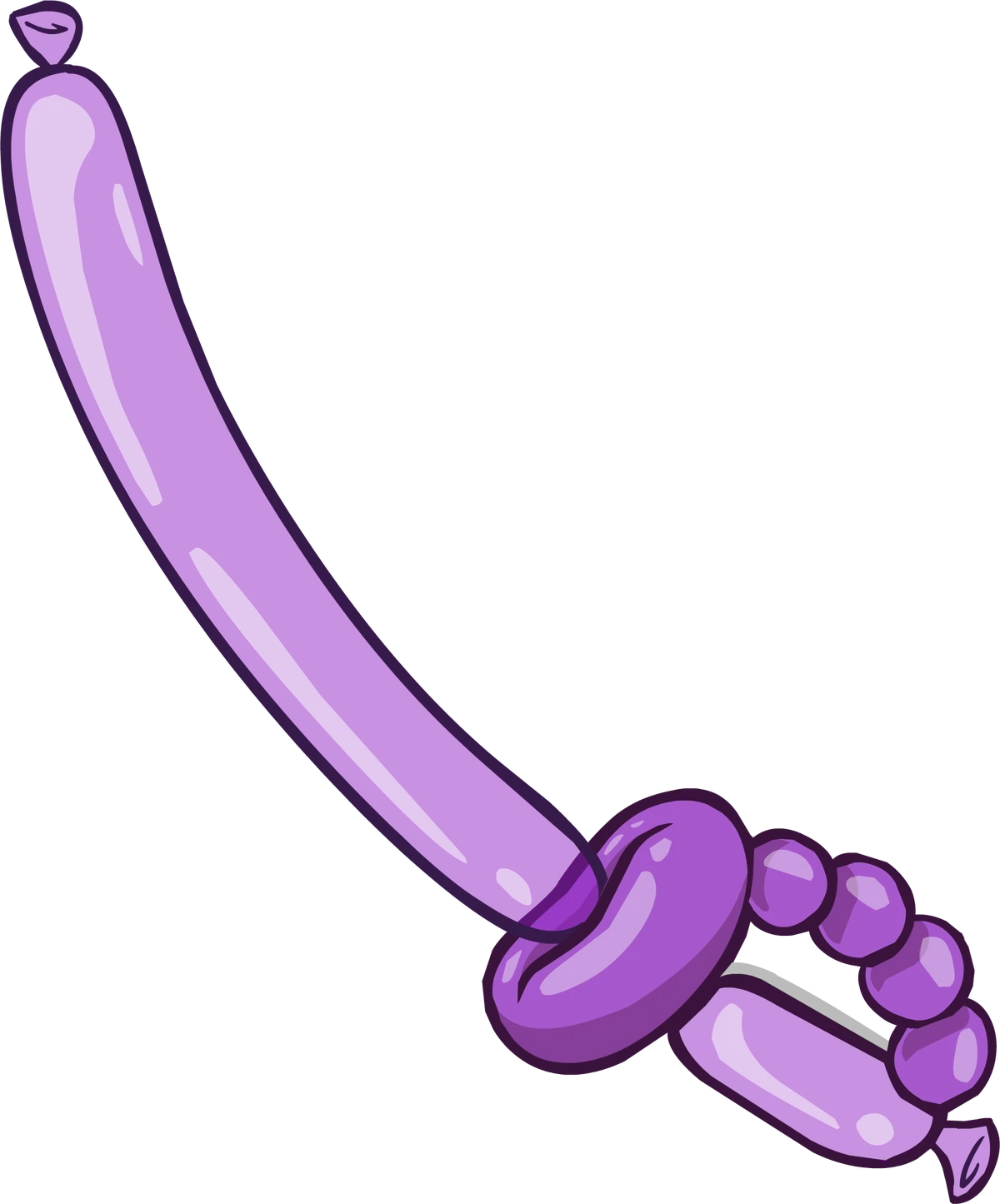 Purple Balloon Sword | Club Penguin Online Wiki | Fandom