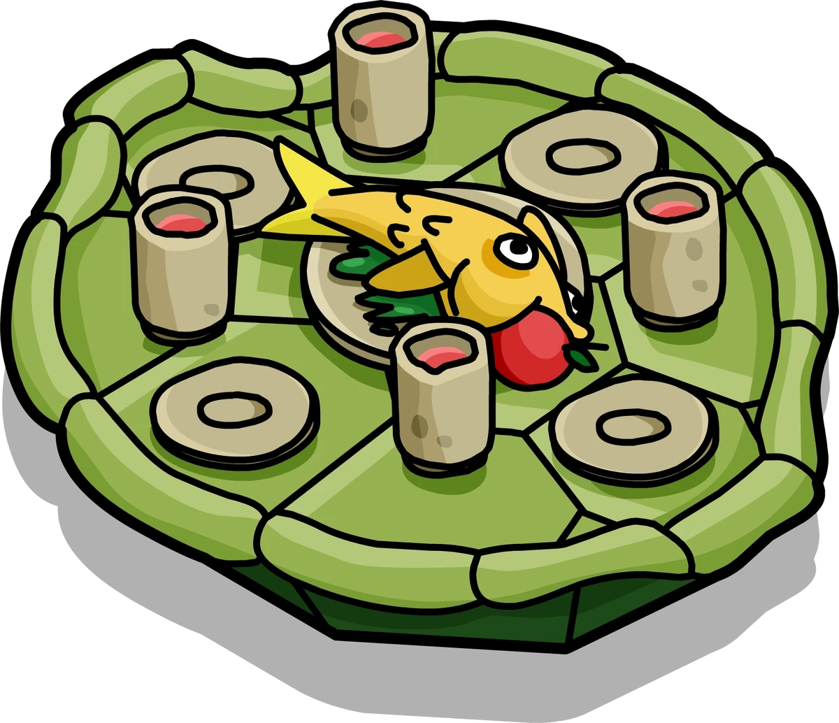 Tortoise Dining Table | Club Penguin Online Wiki | Fandom